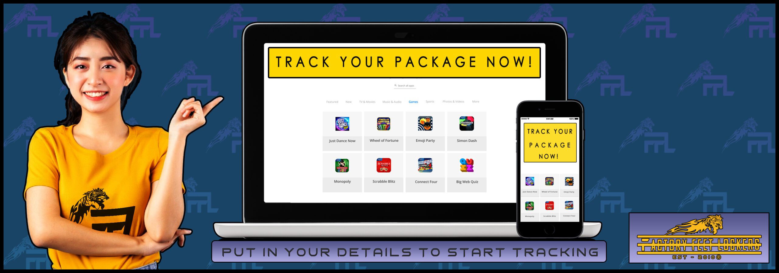 Track Your Order - Factory Feet Lockers
